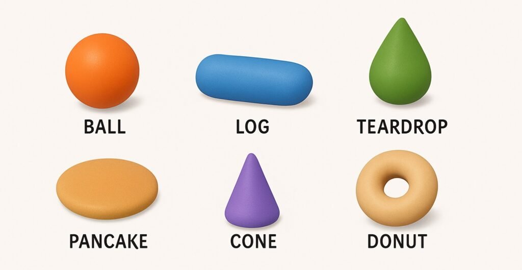 Clay Basics: How to Sculpt Simple Shapes - Hodge Podge Art Studio